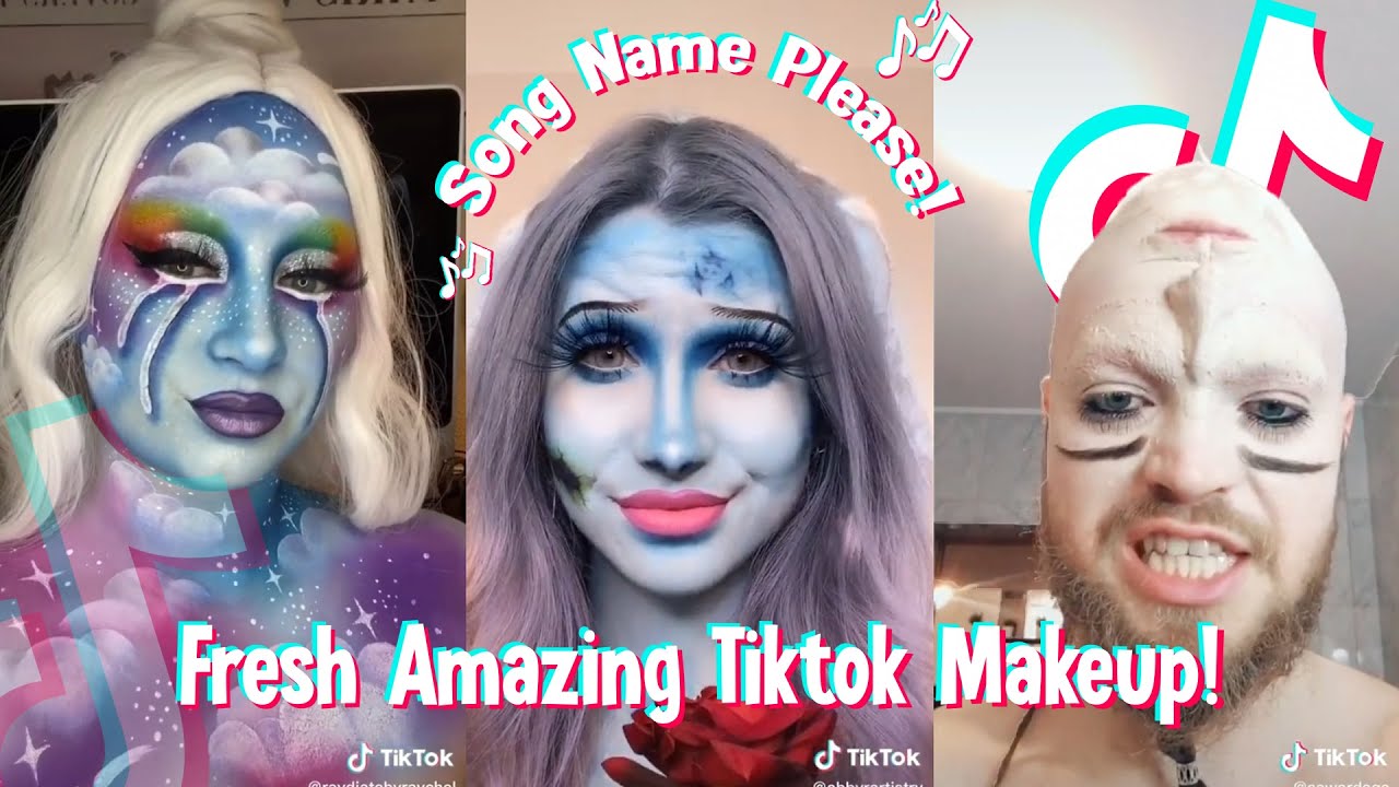 Amazing Makeup I Found On TikTok (With Song Names) - YouTube