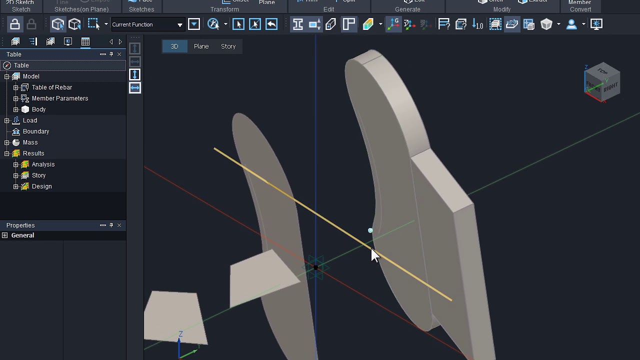 midas nGen : body for modelling - YouTube