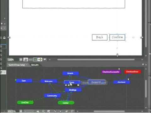 Working with Behaviors in SketchFlow with Expression Blend 3 - YouTube