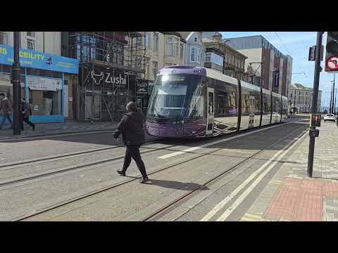 Blackpool Transport and Blackpool Council test the Talbot tram ...