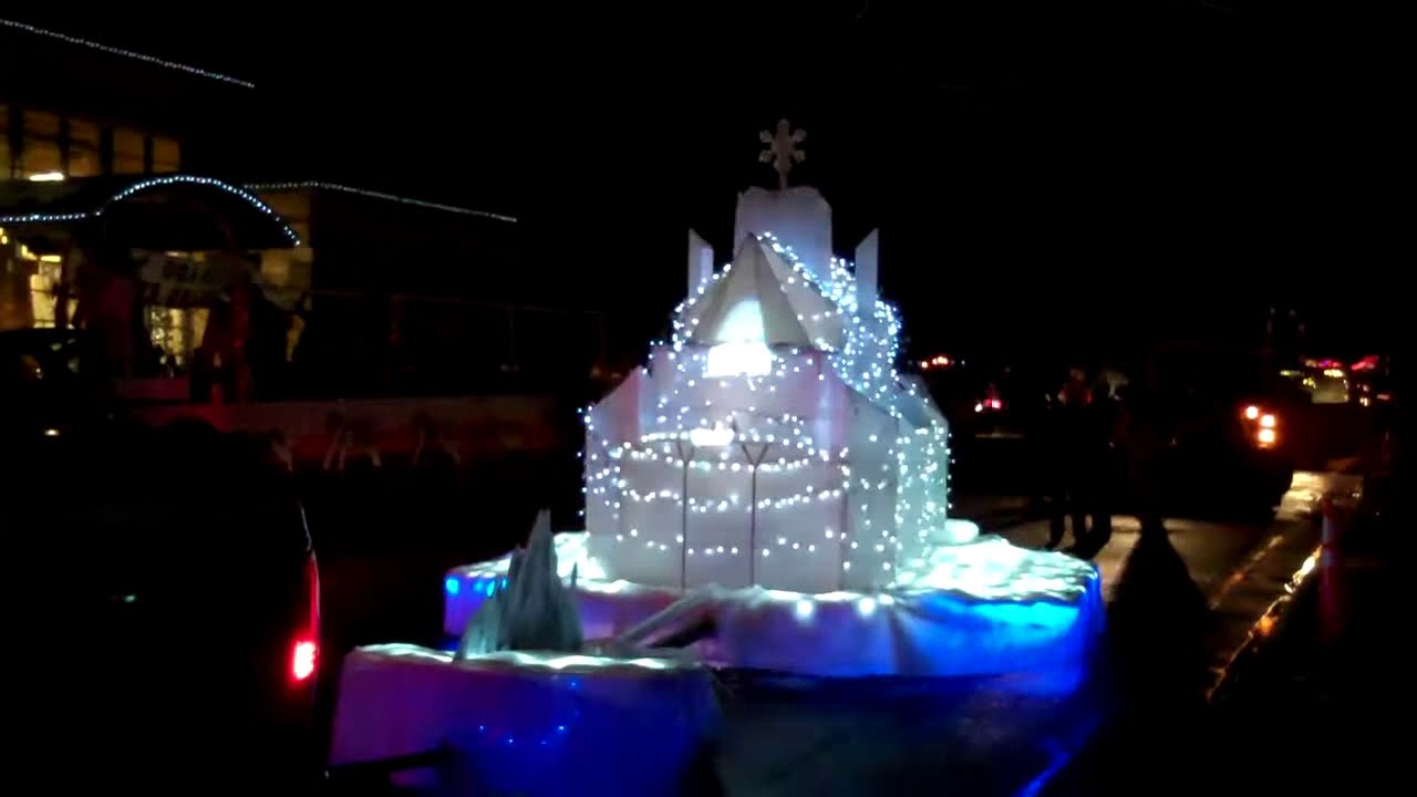 DIY Christmas: Ice Palace Parade Float - YouTube