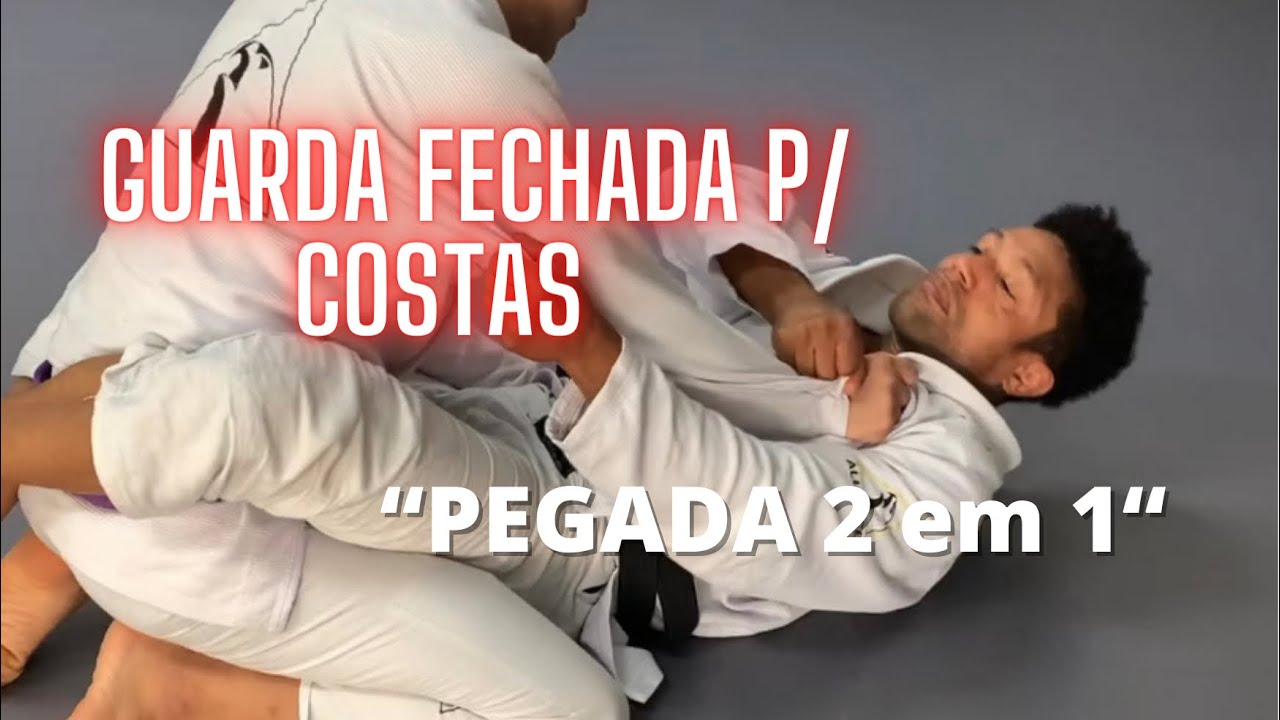 PEGADA 2 em 1 - COMO PARTIR DA GUARDA FECHADA PARA AS COSTAS - YouTube