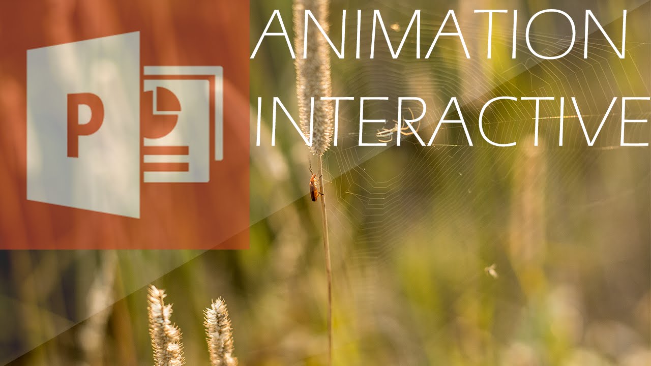 Tutoriel PowerPoint - Animation Interactive - YouTube