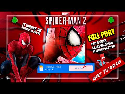SPIDER-MAN 2 MOBILE OFFLINE FOR ANDROID 14 & 15 UPDATED 2026 INSANE GAME FOR MOBILE! [REVIEW]