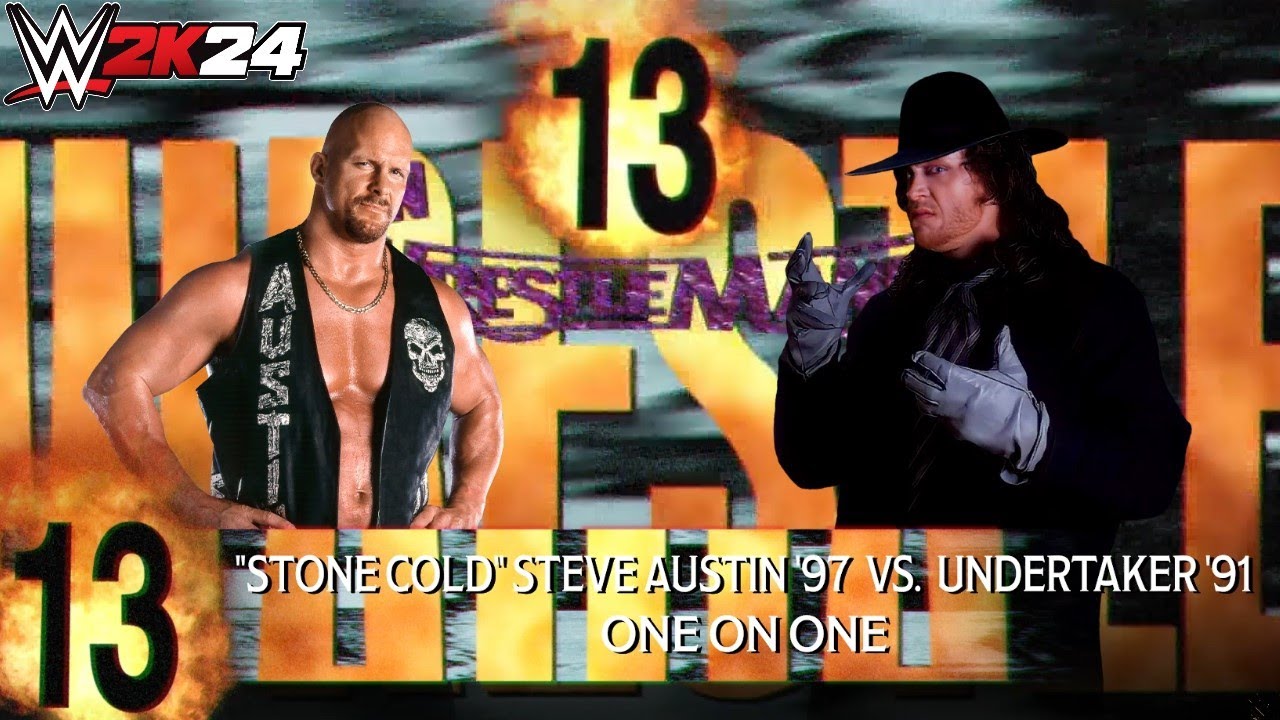 Full Match - Stone Cold vs Undertaker '91: Wrestlemania | WWE 2k24 ...