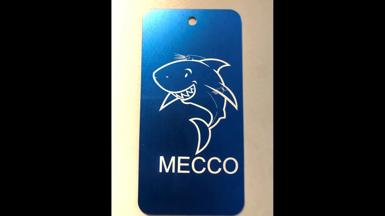 Engraving Logo on Metal: MECCO Laser and Pin Marking - YouTube
