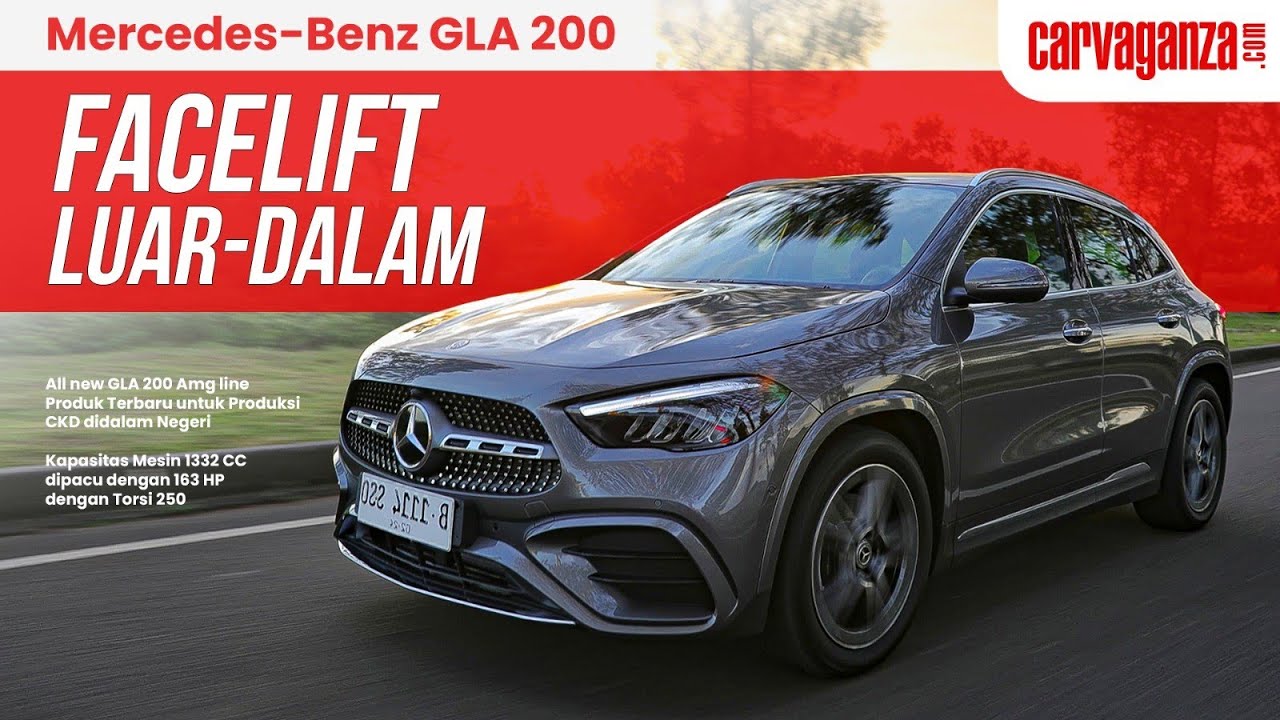 Mercedes-Benz GLA 200 Jadi Lebih Asik Buat Nyetir | First Drive - YouTube