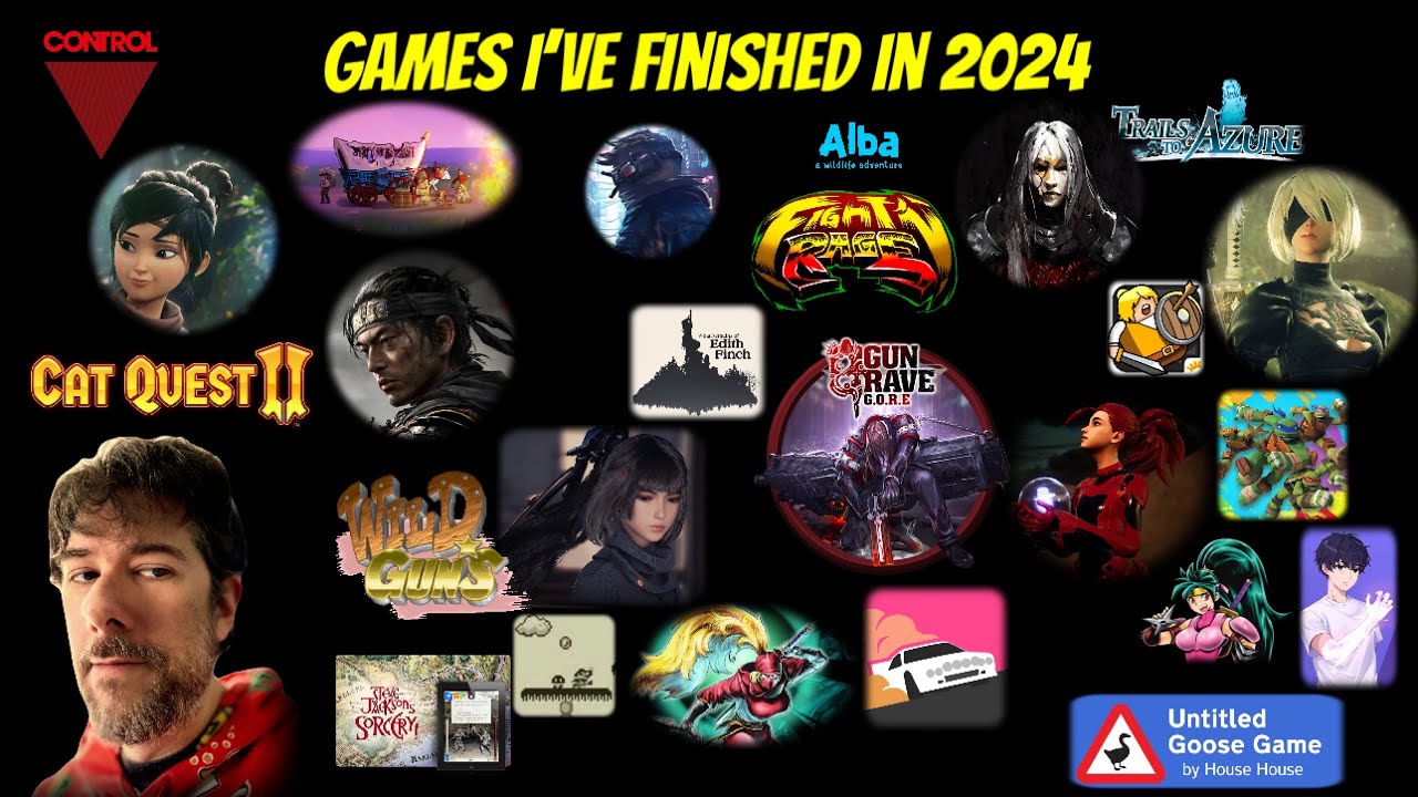 Games I Finished In 2024 - YouTube