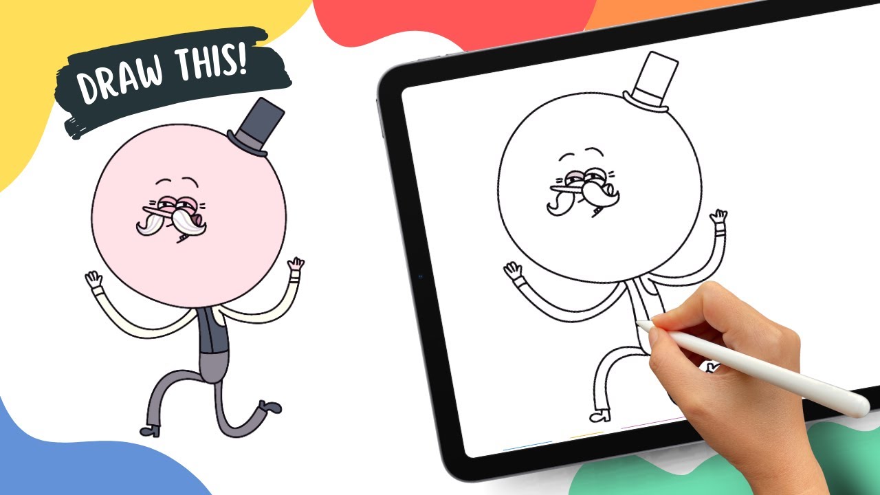 Pops Maellard | Regular Show Drawing Cartoon - YouTube