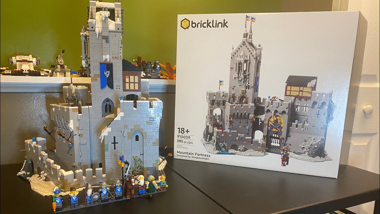 Lego Mountain Fortress Set 910029 Build and Review!! - YouTube