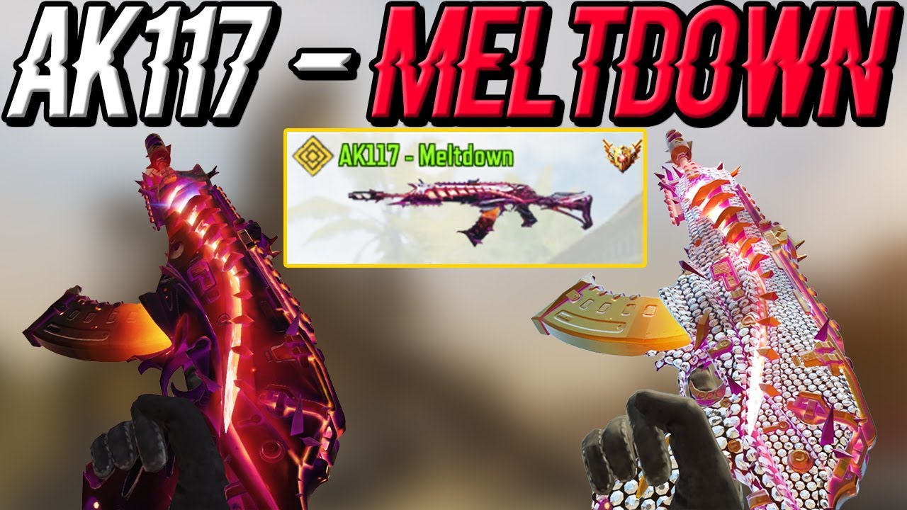 AK117 MELTDOWN LEGENDARY BLUEPRINT WITH DIAMOND CAMO GAMEPLAY in COD ...