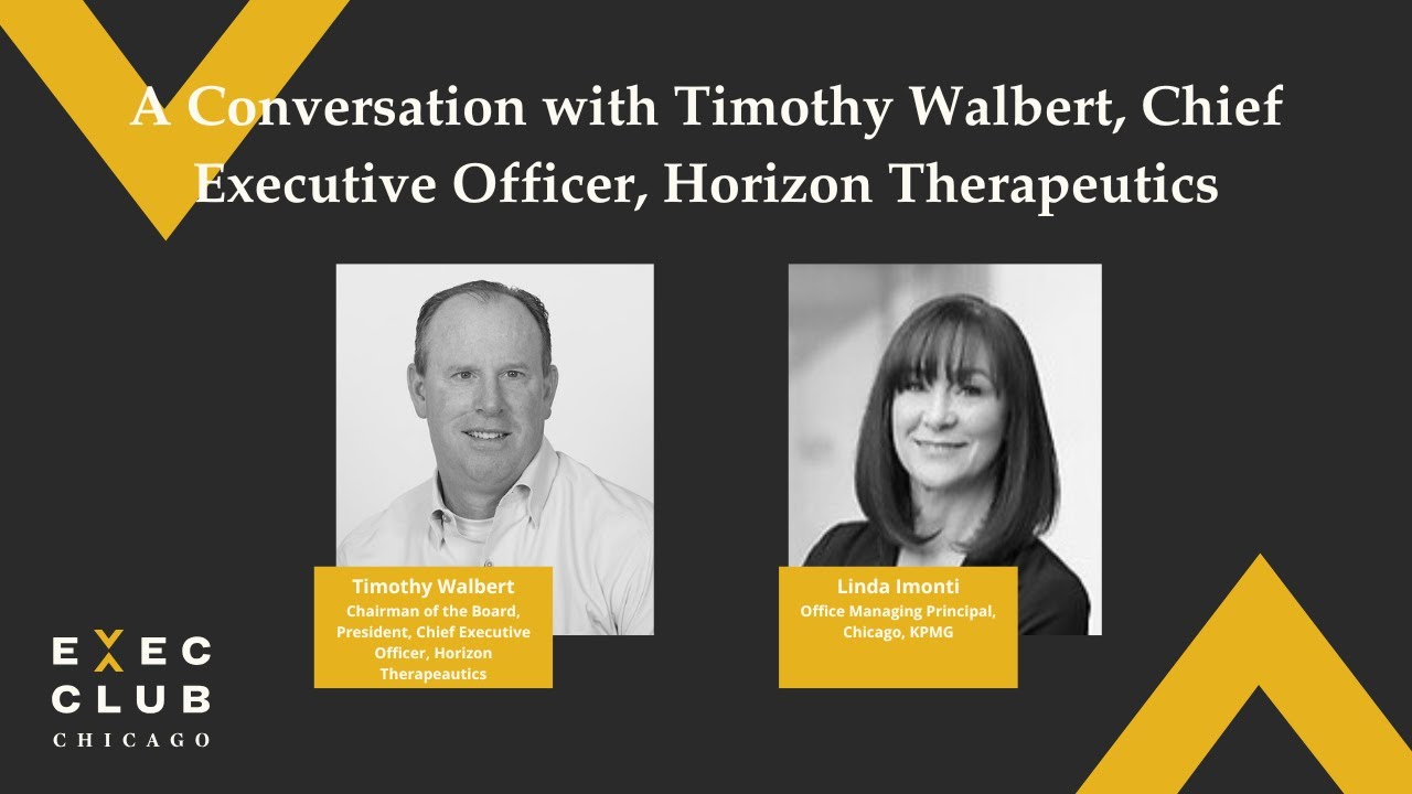 A Conversation with Timothy Walbert, Chief Executive Officer, Horizon ...
