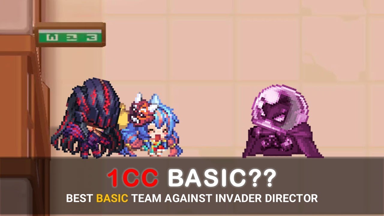 [Guardian Tales] The Better Basic Team on Invader Director | GR91 Huge ...