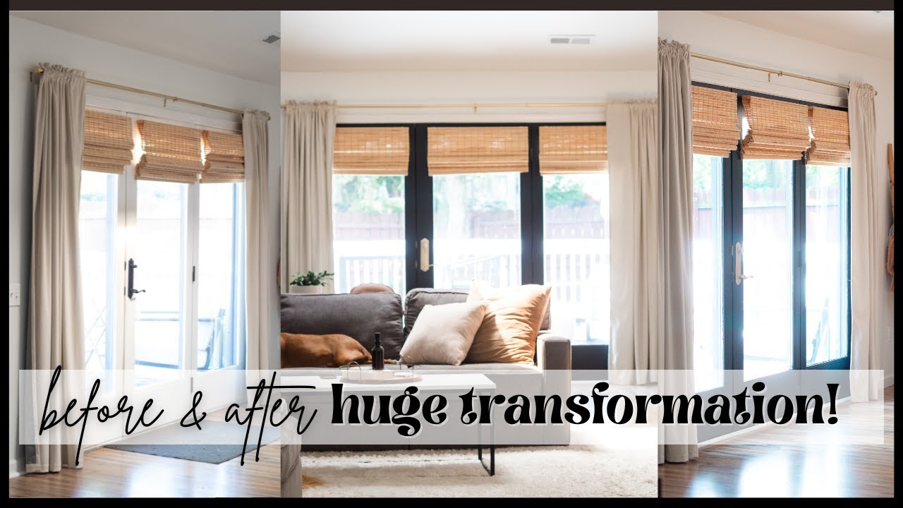 PAINTED BLACK DOORS BEFORE & AFTER | PAINTED INTERIOR BLACK DOORS WHITE ...