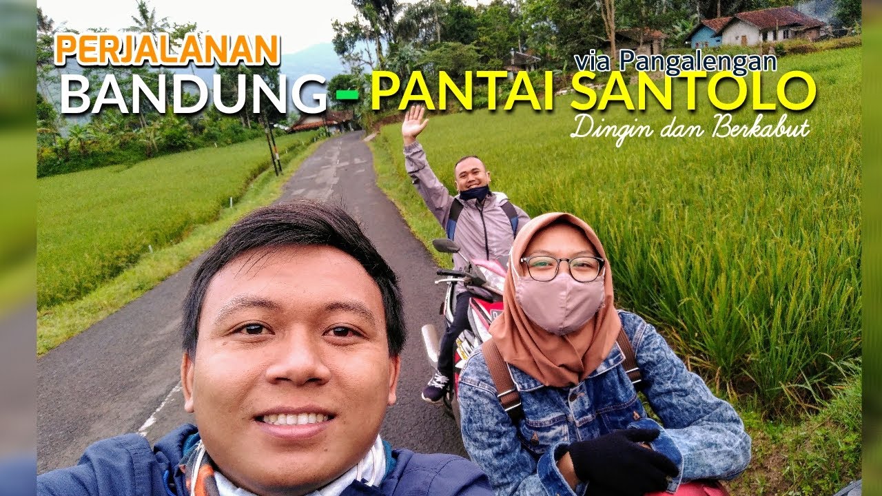 Pantai Santolo - Jalan Menuju Pantai Santolo || Pantai Santolo Via ...