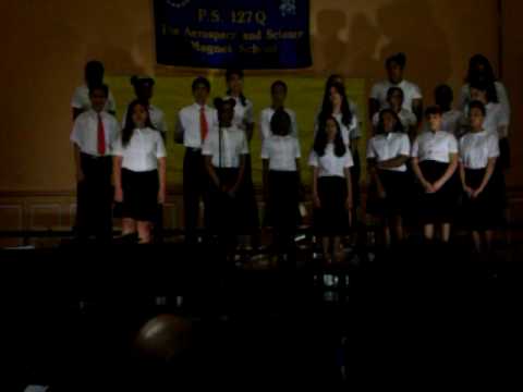 "Under African Skies" --PS 127Q MIddle School Chorus - YouTube