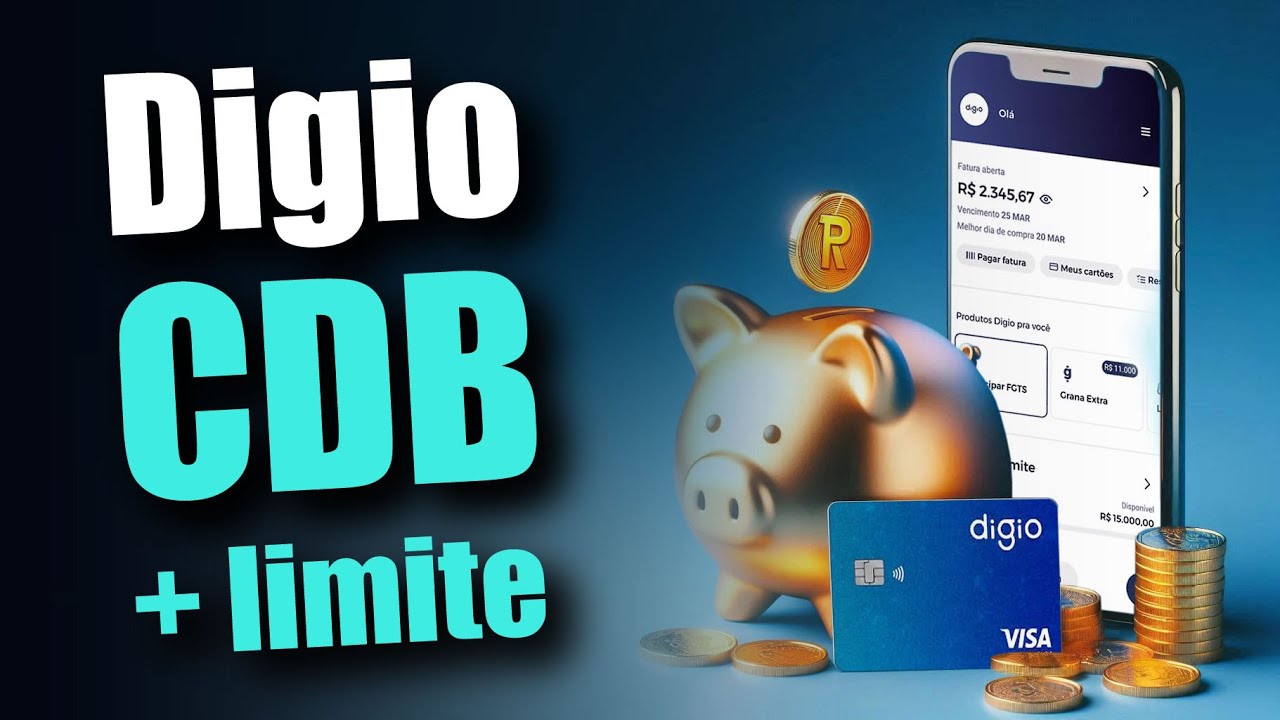 Digio: CDB Mais Cartão de Crédito, descubra como garantir o seu limite ...