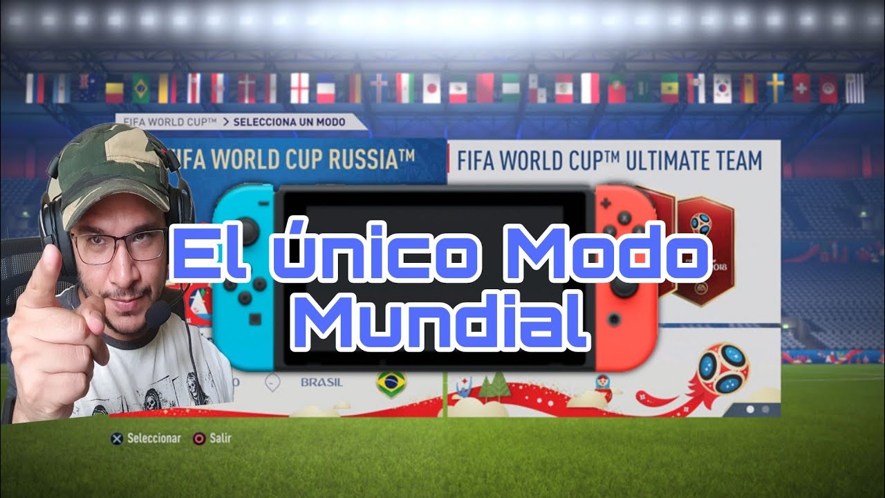 Jugando el UNICO MODO MUNDIAL de FIFA en NINTENDO SWITCH - YouTube
