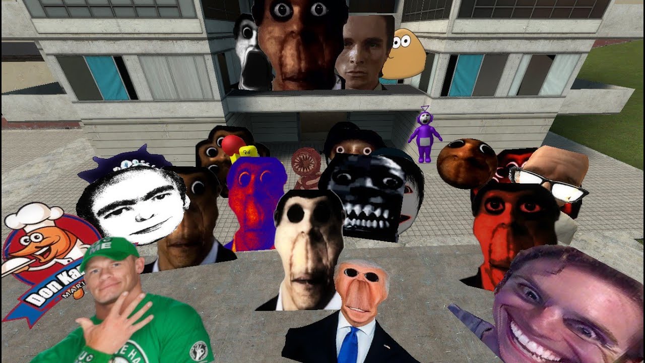 ALL FULL NICO'S NEXTBOT, 2D NEXTBOTS, OBUNGA NETBOT NEW UPDATE In Garry ...