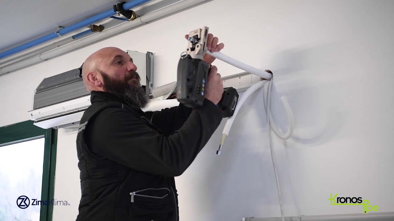 ZIMAKLIMA - INSTALACION CON KRONOS PIPE - YouTube