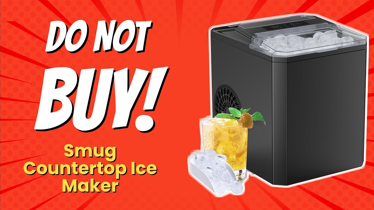 SMUG Countertop Ice Maker | 9 Reasons Why NOT to Buy 🧊 - YouTube