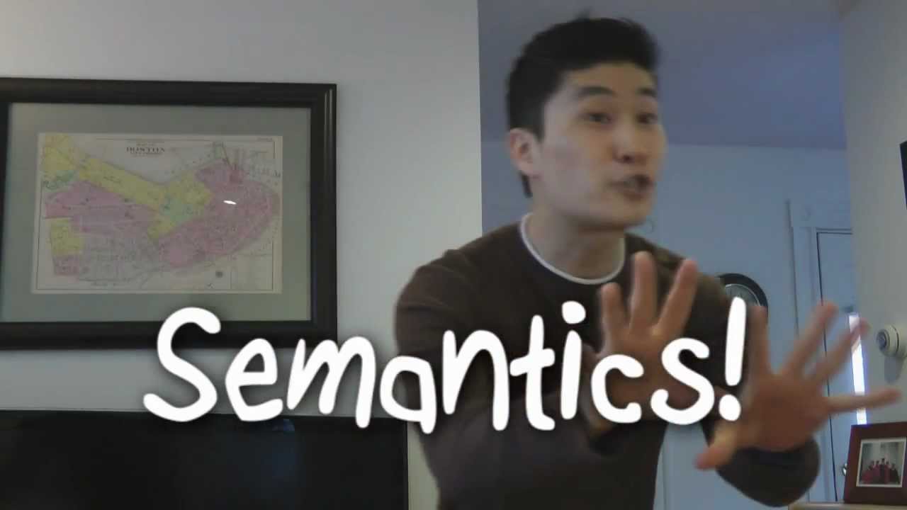 Semantics - YouTube