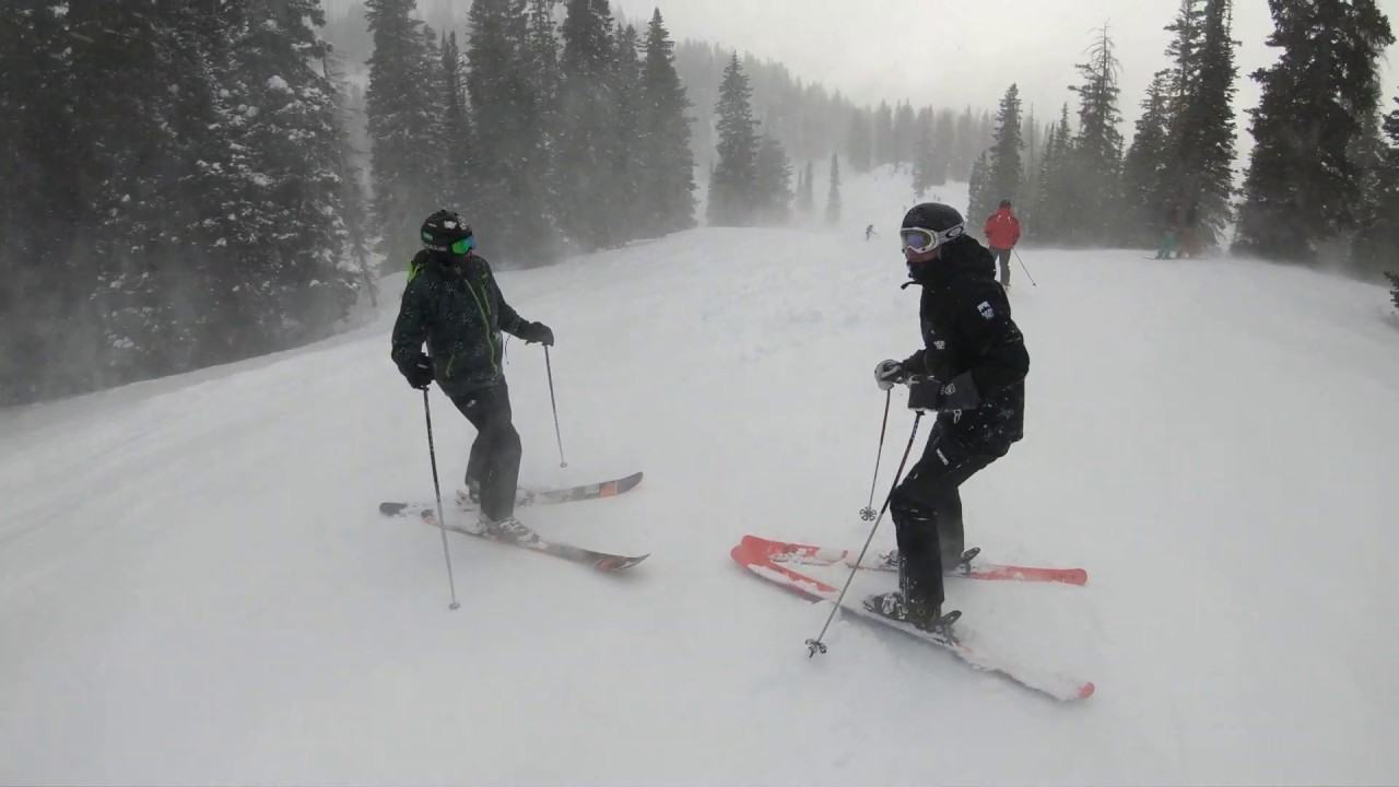 Alta Trip 2019 - Great Snowbird run with Crash with N8 at min mark ...
