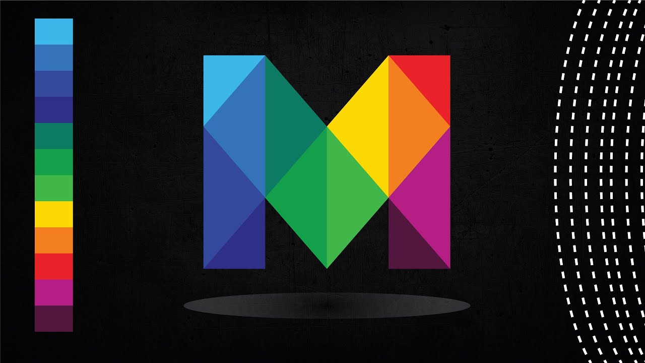 Letter Logo Design | Adobe Illustrator - YouTube