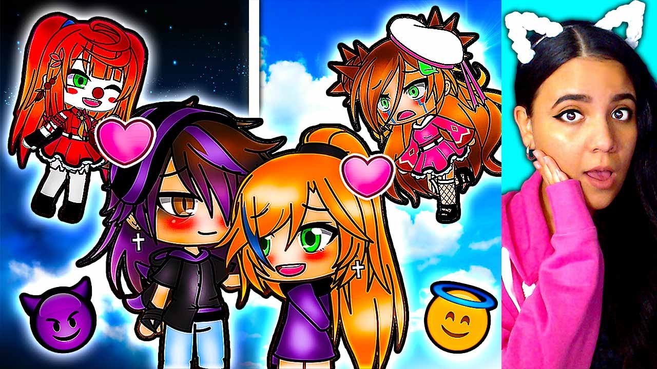 Afton Family Meets Clara's Family! 👪💜 FNAF Gacha Life Mini Movie ...