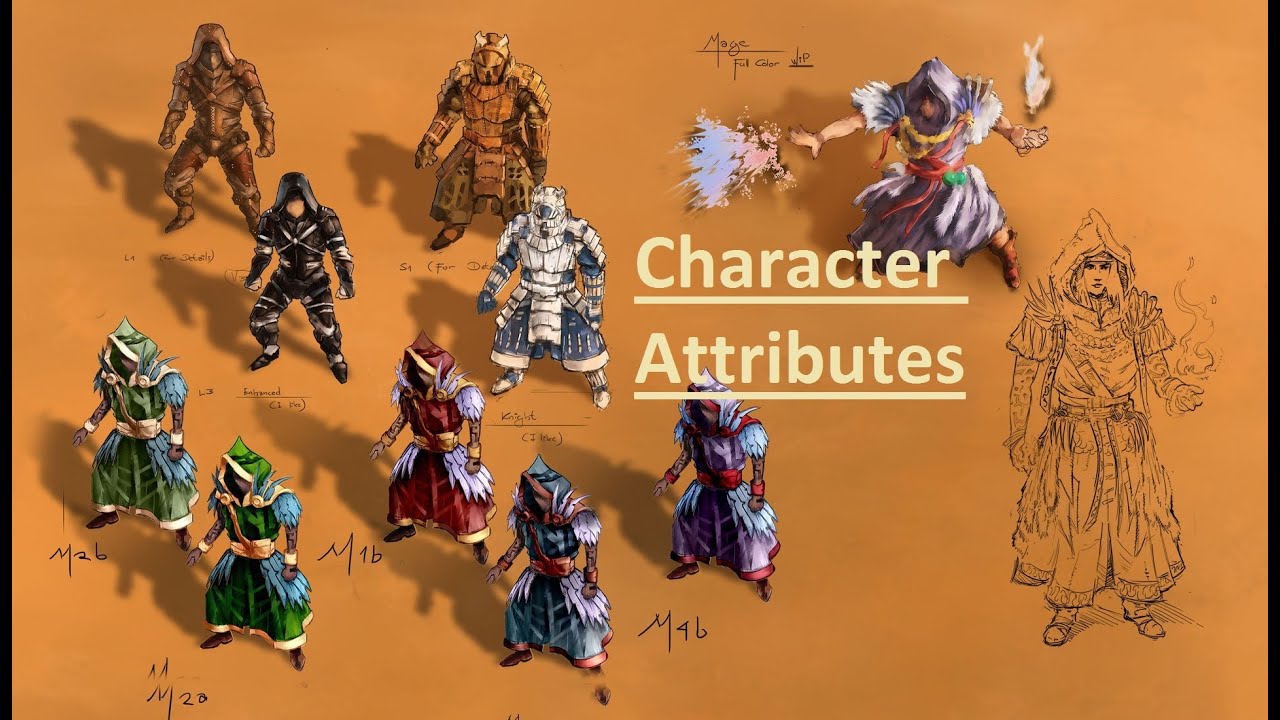 The Exiled July Alpha Beginner's Guide: Character Attributes - YouTube