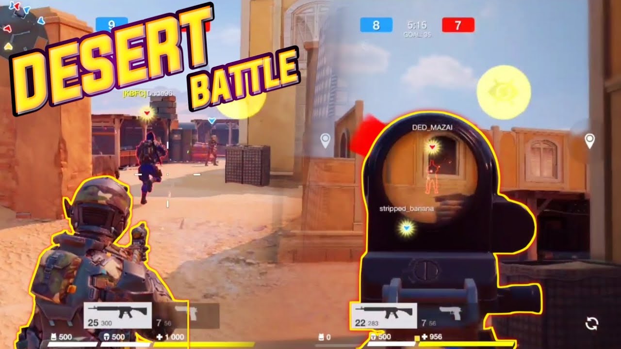 BATTLE PRIME "DESERT" Map MAX GRAPHICS Walkthrough Gameplay ...