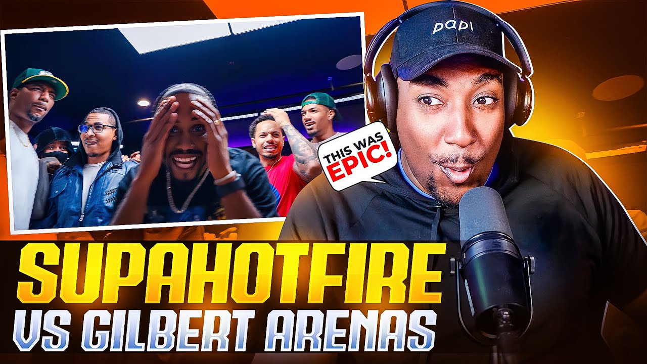Supahotfire vs Gilbert Arenas - The Battle Rap of the Century - YouTube