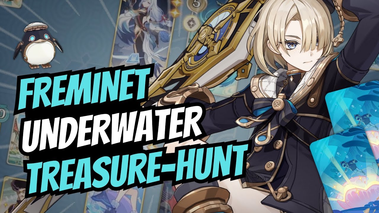 🥽 FREMINET IS THE BEST TREASURE DIVER 🥽 | Genshin Impact TCG - YouTube