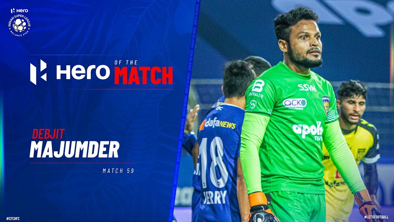 Debjit Majumder - Hero of the Match | CFC 1-1 HFC | Match 59 Hero ISL ...