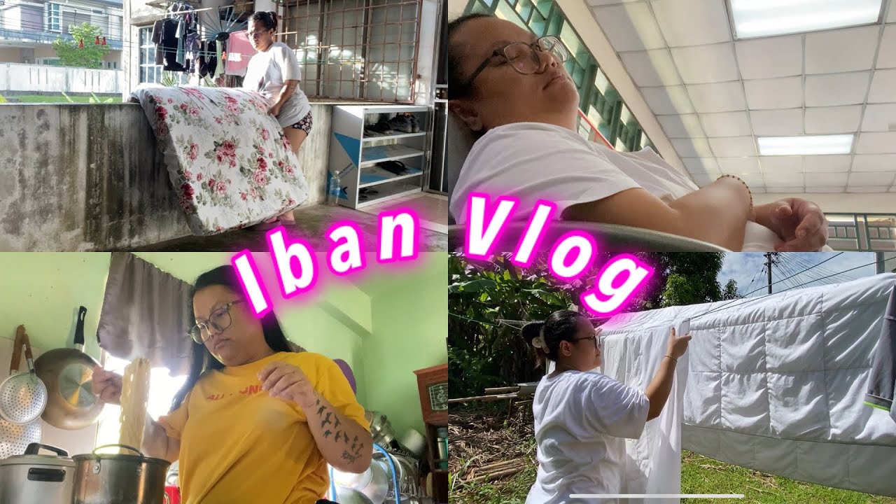 Iban Vlog|diari kerja:temujanji doktor,beri doktor MC,cuti ari pekerja,ngemas rumah - YouTube