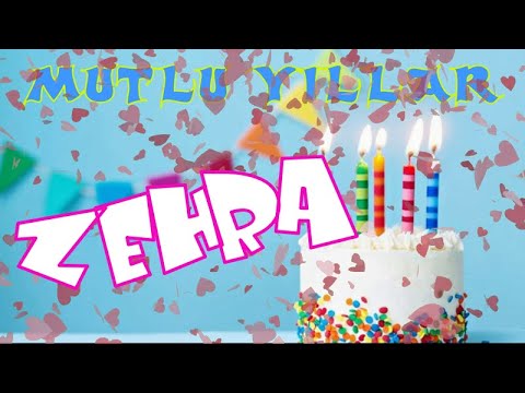 Mutlu yıllar iyi ki doğdun Zehra | Happy birthday to you | İsminize özel doğum günü şarkısı
