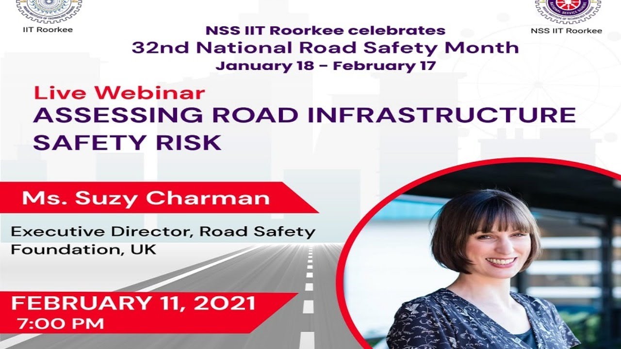 Ms. Suzy Charman | Assessing Road Infrastructure Safety Risk - YouTube