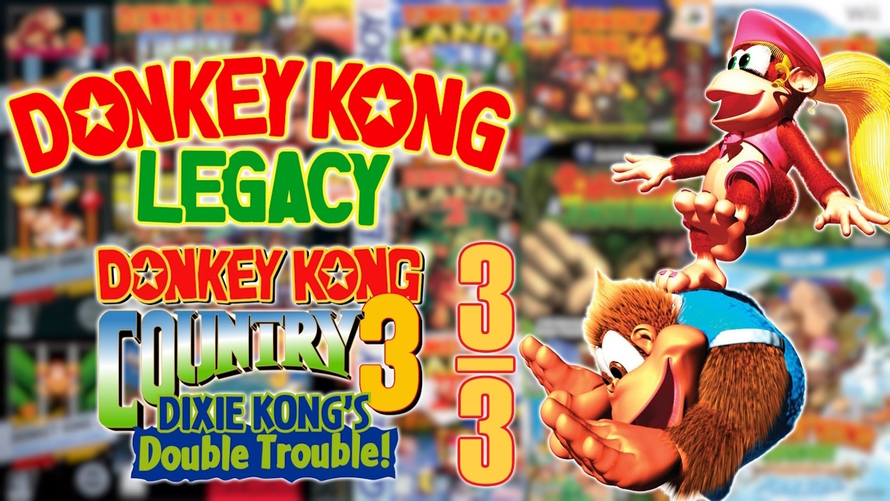 Birds And Bears | Donkey Kong Legacy - Donkey Kong Country 3 (3/3 ...