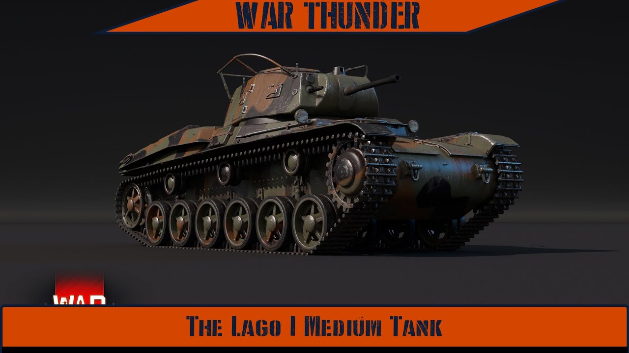 War Thunder - The Lago I Medium Tank - YouTube