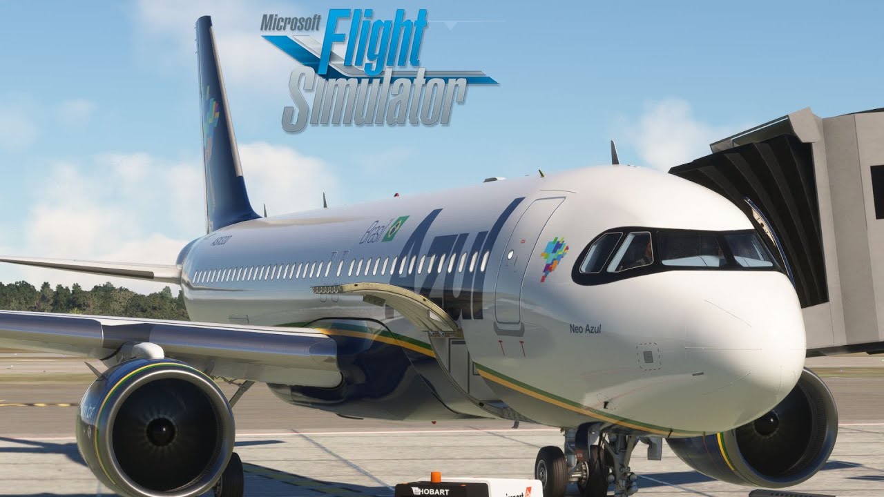 Microsoft Flight Simulator 2020 / Airbus A320 Da Azul / Aproximação e ...