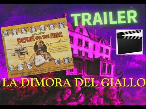DEATH ON THE NILE ( trailer americano di ASSASSINIO SUL NILO )  dal romanzo di Agatha Christie