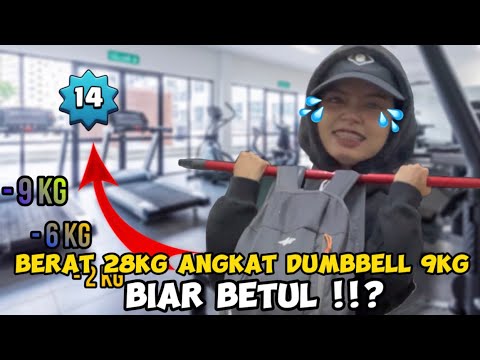 ANGKAT BERAT 9KG !!? // CHALLENGE SAY YES WITH UCOP - YouTube