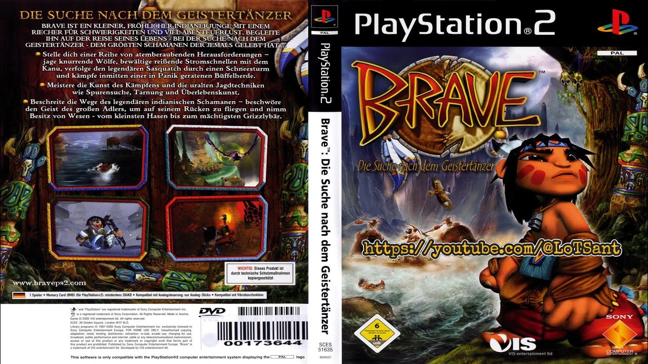 Brave: The Search for Spirit Dancer (USA) - PS2 - YouTube