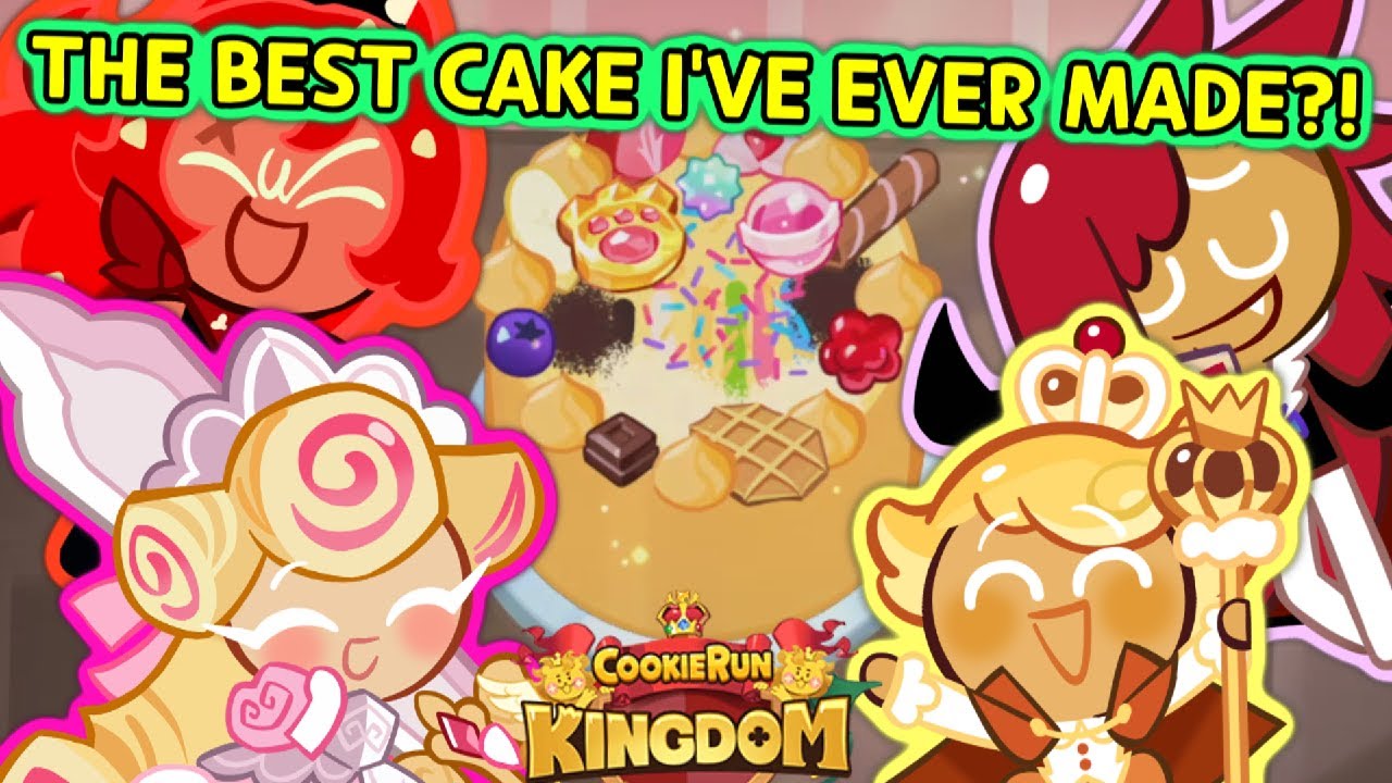 A CAKE WITH EVERY TOPPING ON IT! - CAKE SHOP FINALE! (Cookie Run ...