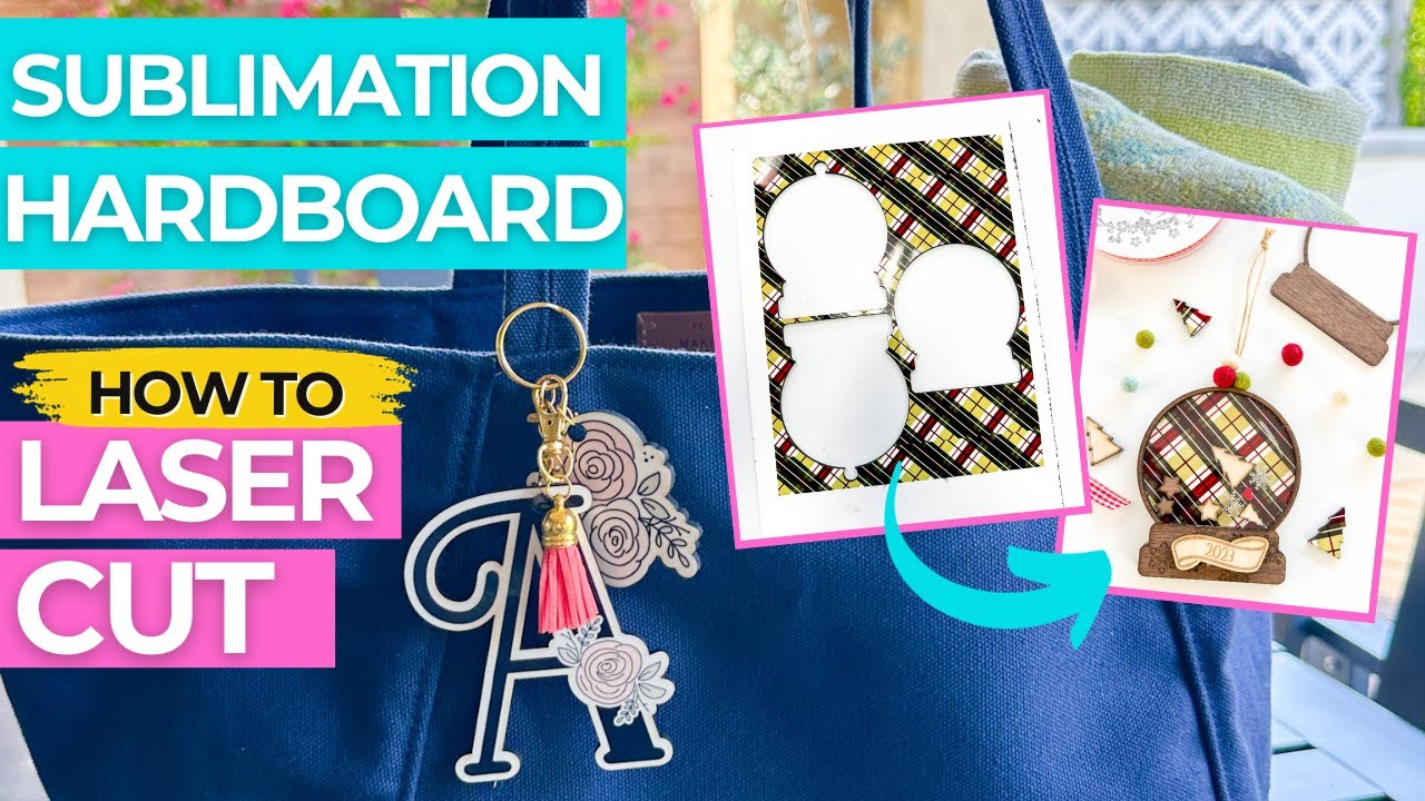 How to Laser Cut Sublimation Hardboard to Make Custom Blanks with xTool ...