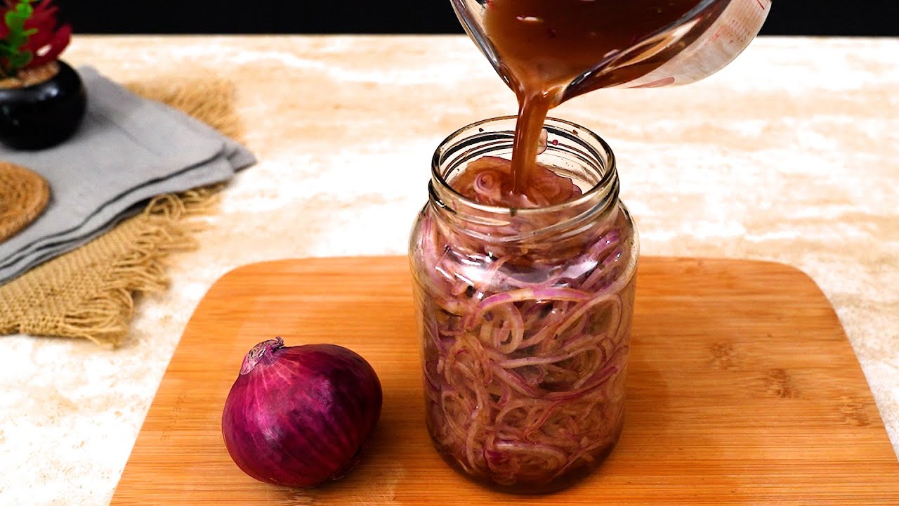 Prepare red onion this way once and you'll never want it any other way ...