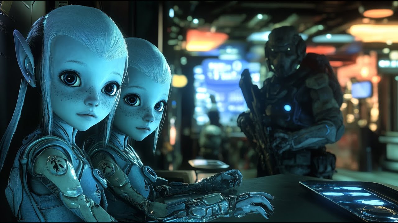 Twins Alien Girls Gathered for a Meeting—Until They Discovered the ...