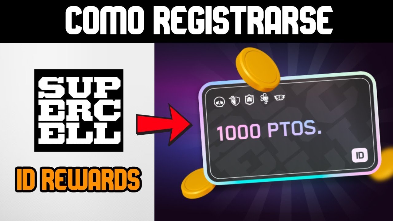 COMO REGISTRARSE EN SUPERCELL ID REWARDS (Fácil y Rápido) - YouTube
