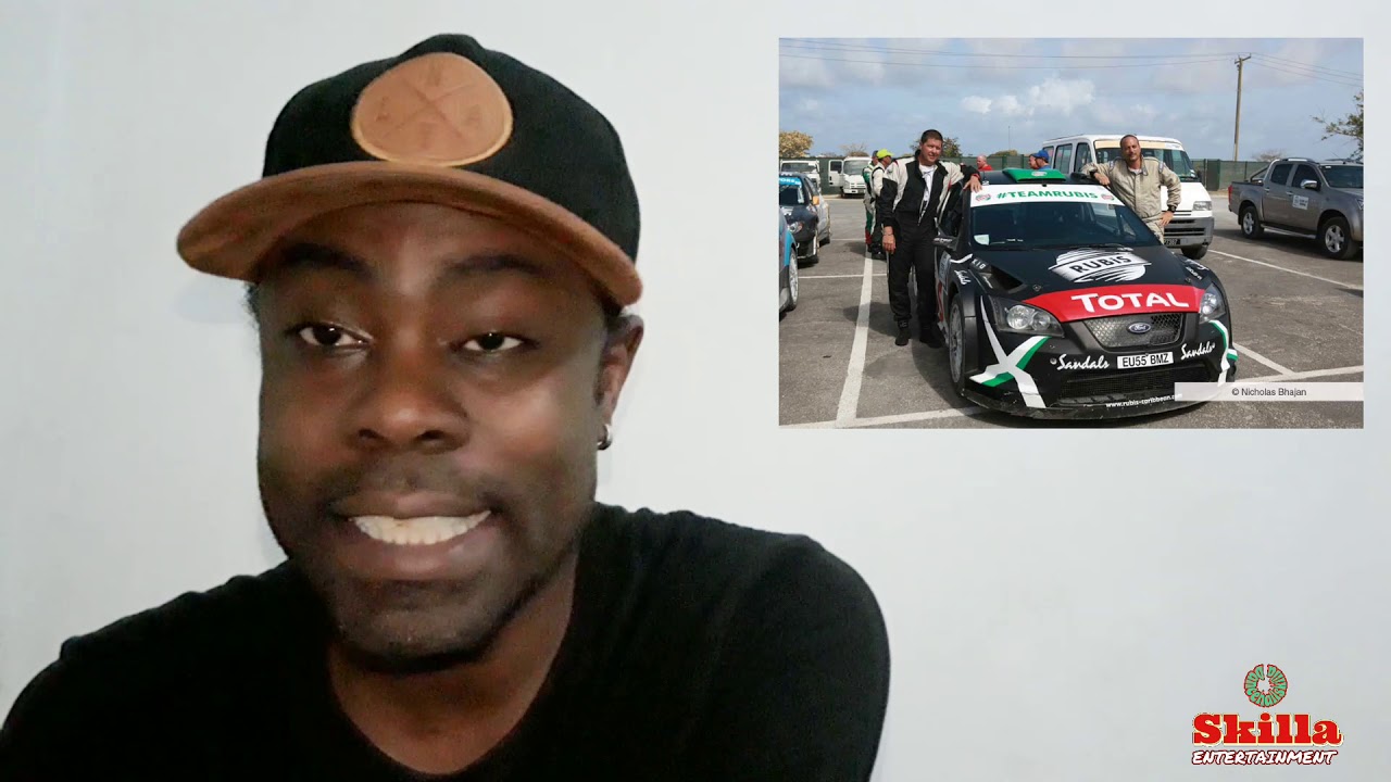 Jamaican Champions Crashed in Sol Barbados RALLY, Mike Fennell jr and ...