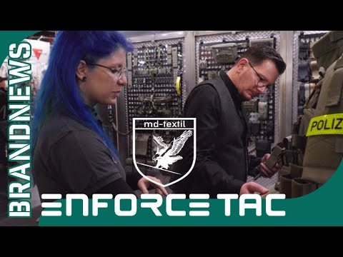 Enforce Tac 2024 - MD Textil im Interview auf der Messe in Nürnberg - YouTube